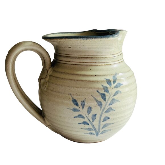 Studio B Pottery | Dining | Studio B Pottery Pitcher Earthenware Blue ...